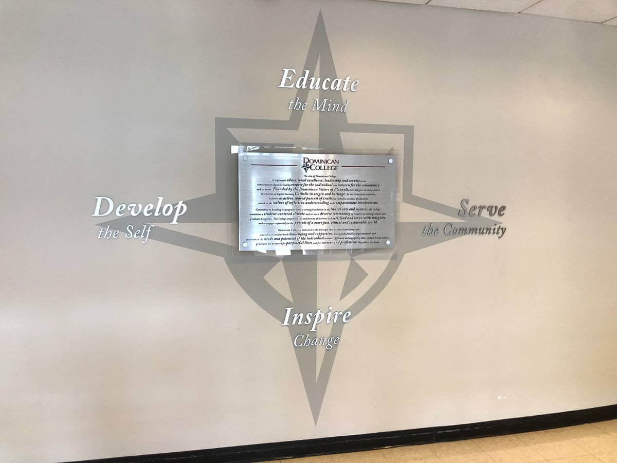 Acrylic Stand-off Signs - Foley Sign Shop