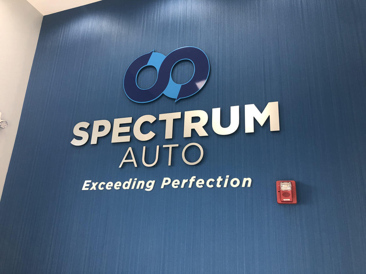 Interior - Dimensional Letters & Logo - Foley Sign Shop