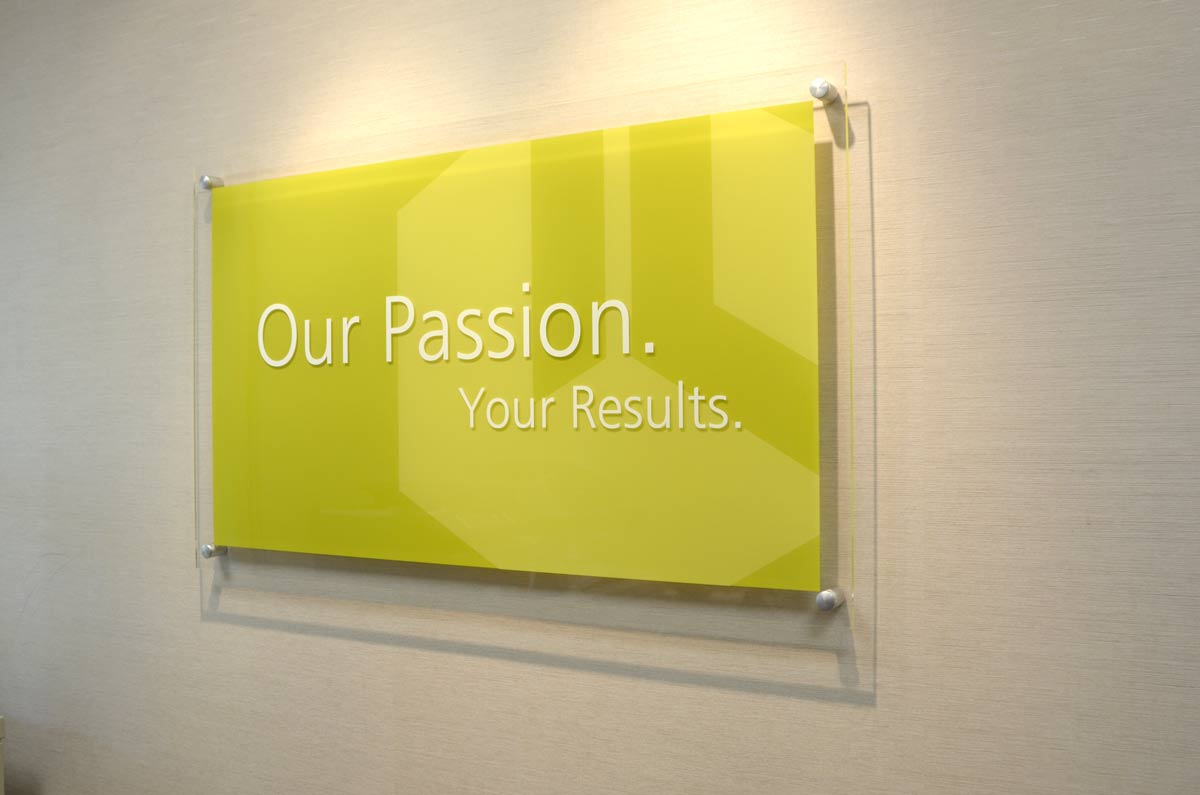 Acrylic Stand-off Signs - Foley Sign Shop